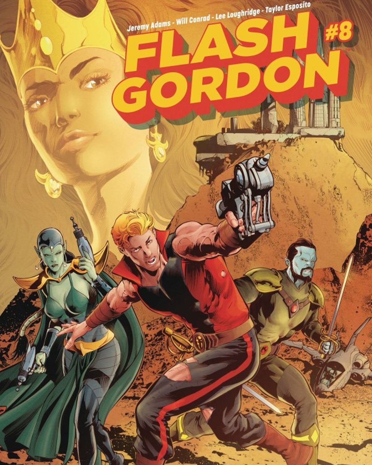 FLASH GORDON #8 - Review | Comical Opinions
